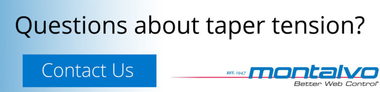 Taper Tension for Rewind Control: Definitions & Processes - Montalvo